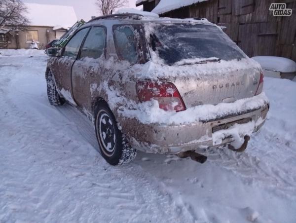 Grey Subaru Impreza 2001 in Silute, with an engine capacity of 1.60 L and mileage of 26 thousand km for 850 €, photo 3 on AUTOMOTO.COM.LV