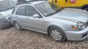 Grey Subaru Impreza 2001 in Daugavpils, with an engine capacity of 1.60 L and mileage of 134 thousand km for 350 €, photo  on AUTOMOTO.COM.LV
