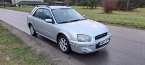 Grey Subaru Impreza 2003 in Vilnius, with an engine capacity of 1.99 L and mileage of 309 thousand km for 2500 €, photo 6 on AUTOMOTO.COM.LV