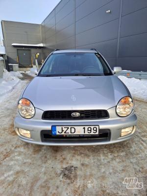 Grey Subaru Impreza 2003 in Klaipeda, with an engine capacity of 1.60 L and mileage of 195 thousand km for 2500 €, photo 3 on AUTOMOTO.COM.LV