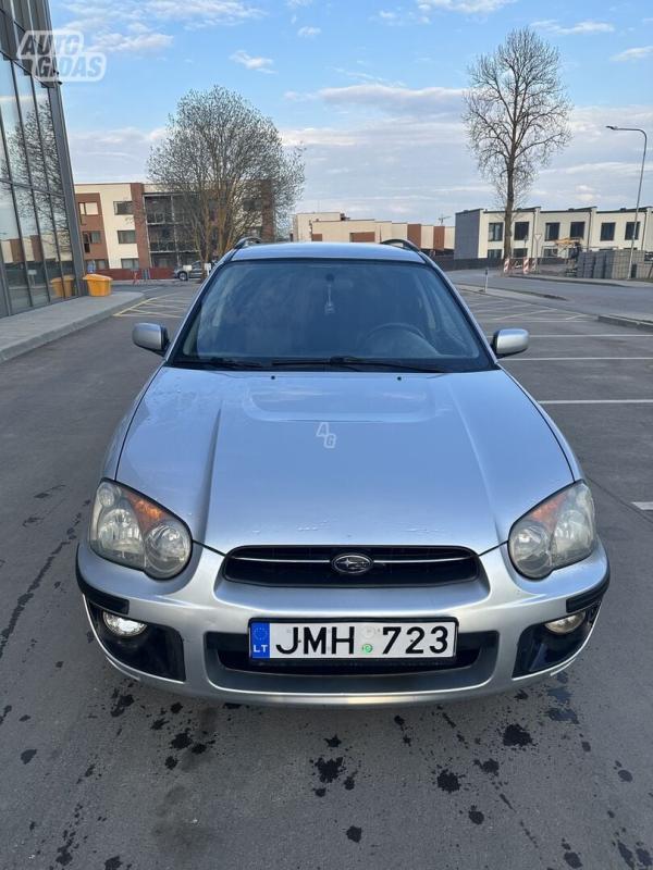Grey Subaru Impreza 2003 in Vilnius, with an engine capacity of 2.00 L and mileage of 219 thousand km for 1400 €, photo 2 on AUTOMOTO.COM.LV