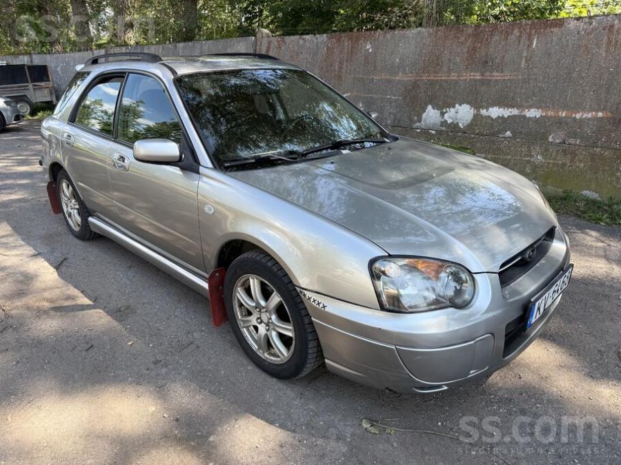 Grey Subaru Impreza 2005 in Bauska, with an engine capacity of 2.00 L and mileage of 298 thousand km for 2100 €, photo 1 on AUTOMOTO.COM.LV