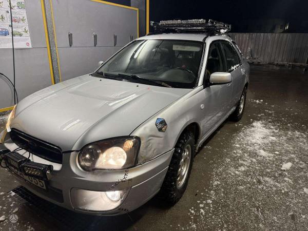 Grey Subaru Impreza 2005 in Kaunas, with an engine capacity of 2.00 L and mileage of 200 thousand km for 1950 €, photo 2 on AUTOMOTO.COM.LV