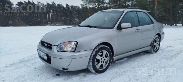 Grey Subaru Impreza 2005 in Riga, with an engine capacity of 2.00 L and mileage of 166 thousand km for 2700 €, photo 6 on AUTOMOTO.COM.LV