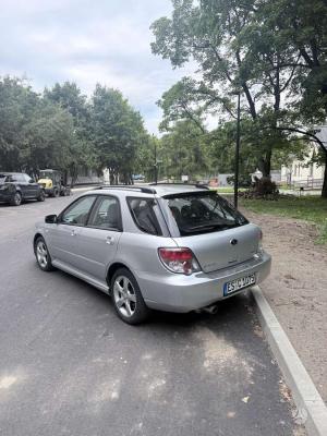 Grey Subaru Impreza 2006 in Vilnius, with an engine capacity of 2.00 L and mileage of 137 thousand km for 3600 €, photo 11 on AUTOMOTO.COM.LV