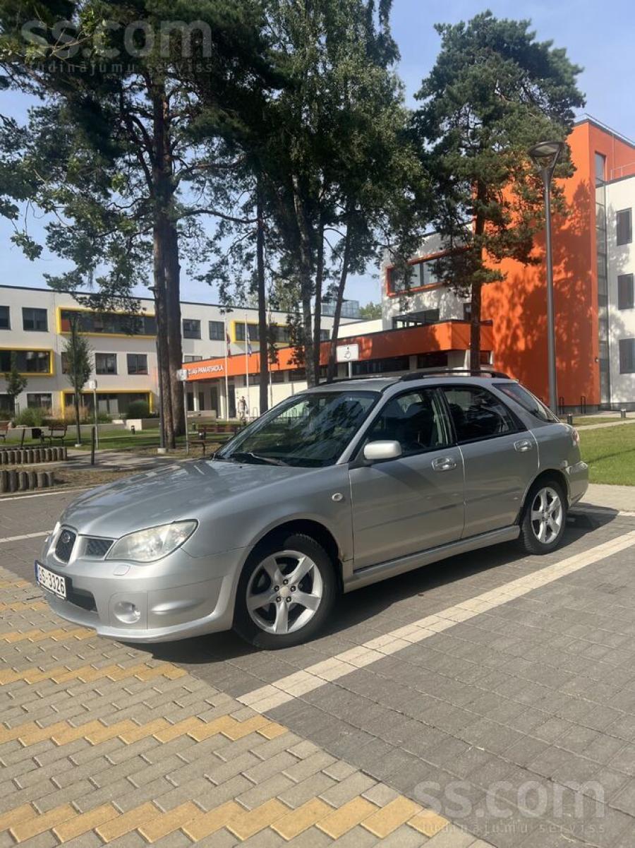 Pelēks Subaru Impreza 2007 Jūrmala, ar dzinēja tilpumu 2.00 L un nobraukumu 140 tūkst. km par 3500 €, foto 5 vietnē AUTOMOTO.COM.LV