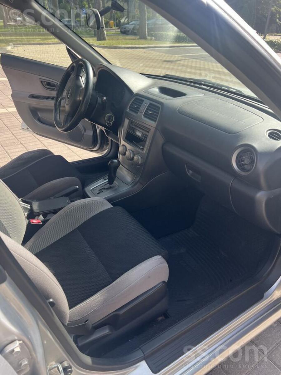 Pelēks Subaru Impreza 2007 Jūrmala, ar dzinēja tilpumu 2.00 L un nobraukumu 140 tūkst. km par 3500 €, foto 15 vietnē AUTOMOTO.COM.LV