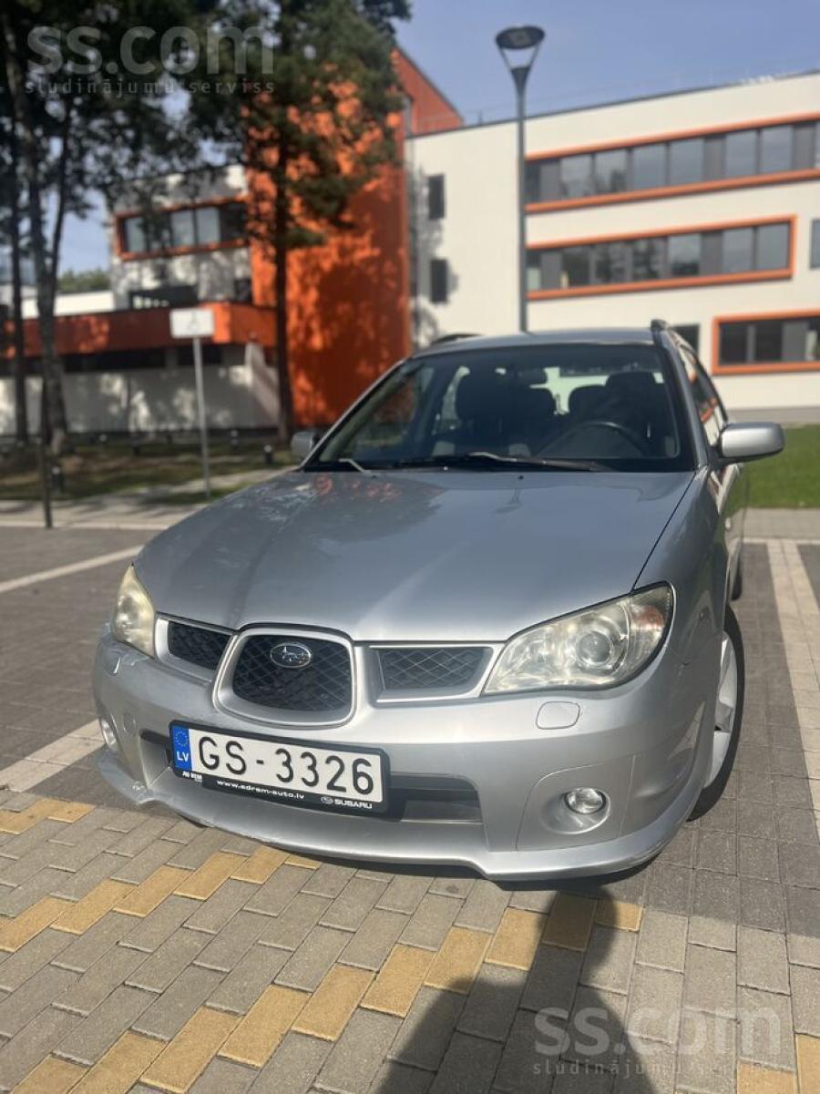 Pelēks Subaru Impreza 2007 Jūrmala, ar dzinēja tilpumu 2.00 L un nobraukumu 140 tūkst. km par 3500 €, foto 5 vietnē AUTOMOTO.COM.LV