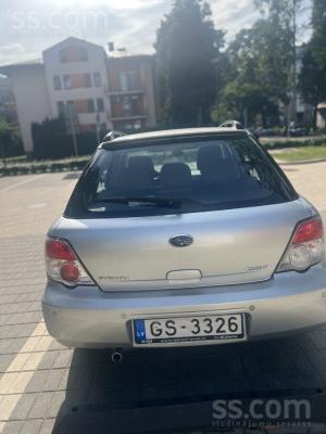 Pelēks Subaru Impreza 2007 Jūrmala, ar dzinēja tilpumu 2.00 L un nobraukumu 140 tūkst. km par 3500 €, foto 9 vietnē AUTOMOTO.COM.LV