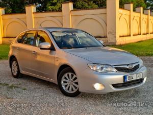Pelēks Subaru Impreza 2008 Tartu, ar dzinēja tilpumu 1.50 L un nobraukumu 114 tūkst. km par 2999 €, foto  vietnē AUTOMOTO.COM.LV