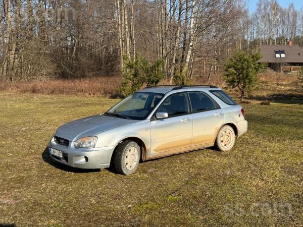 Субару Импреза 2003 в Кулдига, объемом двигателя 1.60 л и пробегом 187 тыс. км за 850 €, фото 1 на AUTOMOTO.COM.LV