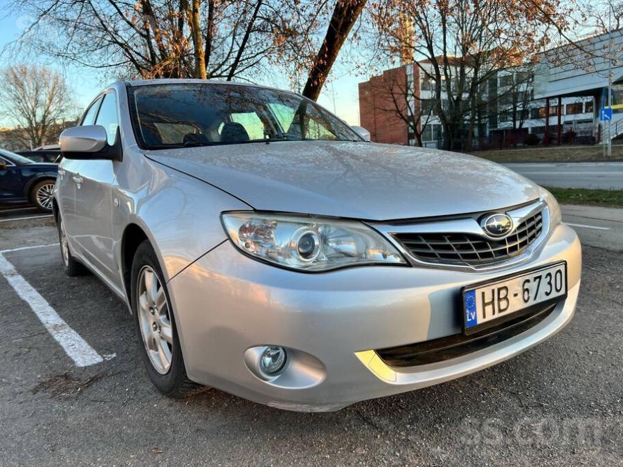 Subaru Impreza 2008 in Riga, with an engine capacity of 1.50 L and mileage of 155 thousand km for 2450 €, photo 6 on AUTOMOTO.COM.LV