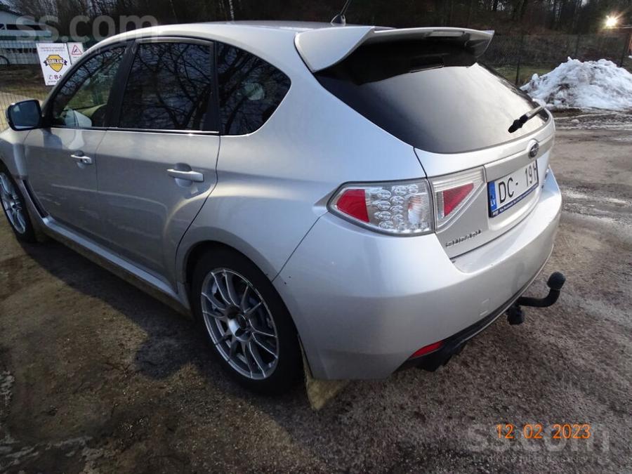 Subaru Impreza 2008 in Riga, with an engine capacity of 2.50 L and mileage of 157 thousand km for 14998 €, photo 4 on AUTOMOTO.COM.LV