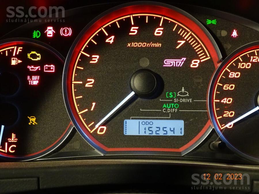 Subaru Impreza 2008 in Riga, with an engine capacity of 2.50 L and mileage of 157 thousand km for 14998 €, photo 11 on AUTOMOTO.COM.LV