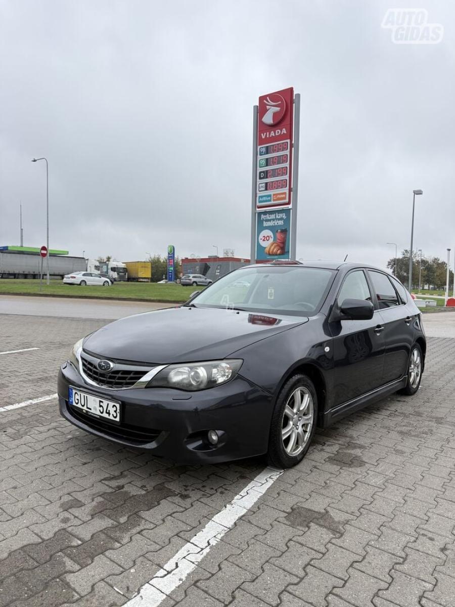 Subaru Impreza 2008 in Vilnius, with an engine capacity of 2.00 L and mileage of 210 thousand km for 2750 €, photo 11 on AUTOMOTO.COM.LV