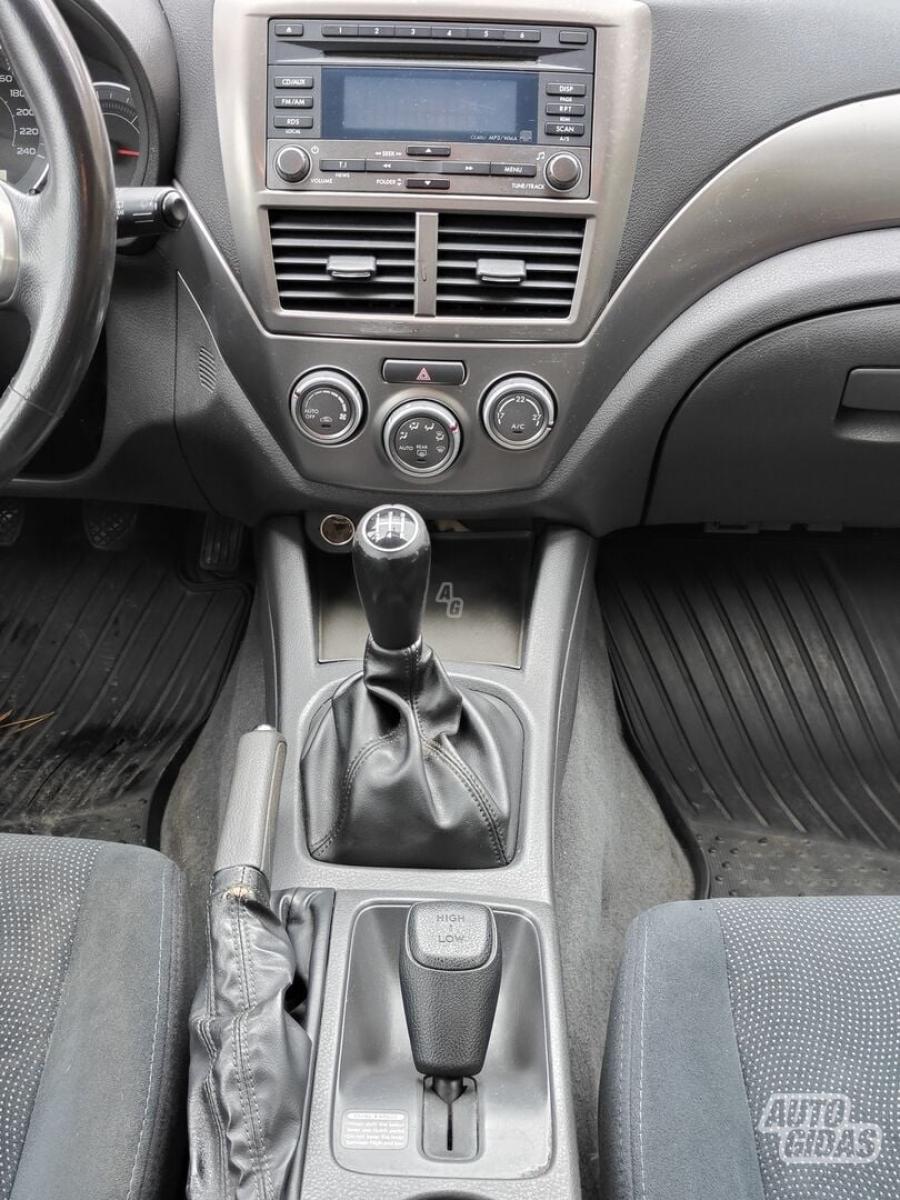Subaru Impreza 2008 in Vilnius, with an engine capacity of 1.50 L and mileage of 170 thousand km for 1350 €, photo 11 on AUTOMOTO.COM.LV