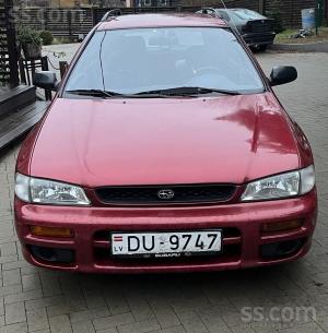Sarkans Subaru Impreza 1999 Rīga, ar dzinēja tilpumu 1.60 L un nobraukumu 167 tūkst. km par 2000 €, foto 5 vietnē AUTOMOTO.COM.LV