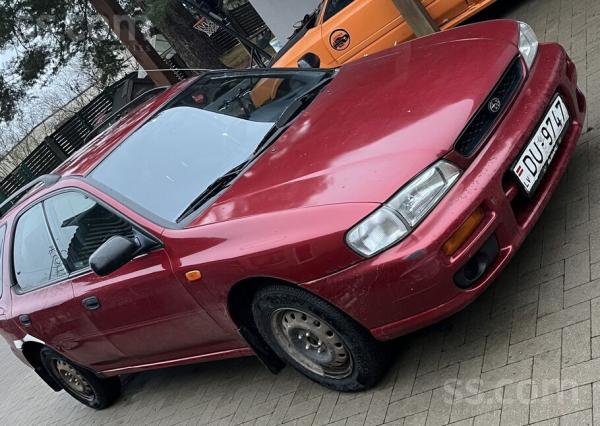 Sarkans Subaru Impreza 1999 Rīga, ar dzinēja tilpumu 1.60 L un nobraukumu 167 tūkst. km par 2000 €, foto 6 vietnē AUTOMOTO.COM.LV