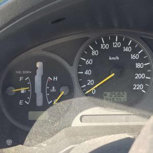 Sarkans Subaru Impreza 2001 Kauņa, ar dzinēja tilpumu 1.99 L un nobraukumu 350 tūkst. km par 500 €, foto 5 vietnē AUTOMOTO.COM.LV