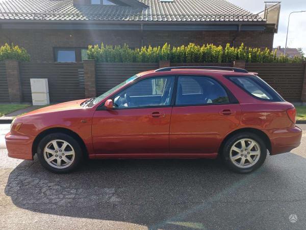 Sarkans Subaru Impreza 2001 Viļņa, ar dzinēja tilpumu 1.99 L un nobraukumu 350 tūkst. km par 1750 €, foto 6 vietnē AUTOMOTO.COM.LV