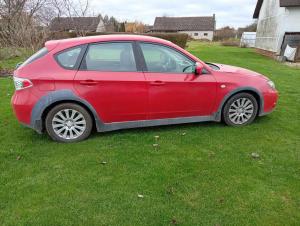 Red Subaru Impreza 2008 in Pasvalys, with an engine capacity of 1.99 L and mileage of 343 thousand km for 1750 €, photo 2 on AUTOMOTO.COM.LV