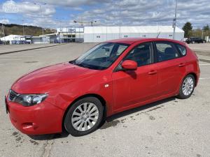 Red Subaru Impreza 2008 in Vilnius, with an engine capacity of 2.00 L and mileage of 206 thousand km for 2400 €, photo 5 on AUTOMOTO.COM.LV
