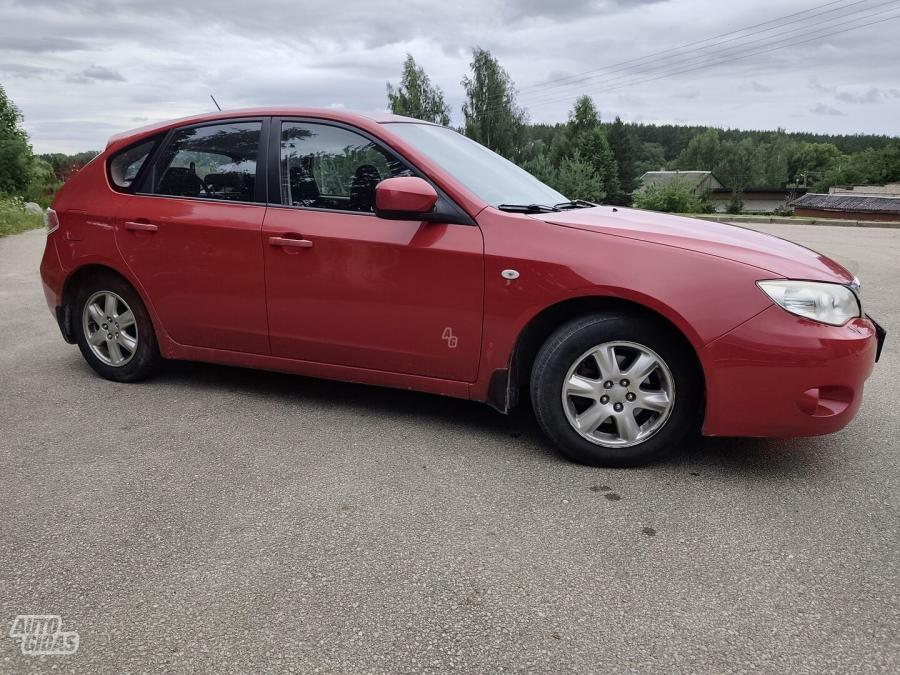 Sarkans Subaru Impreza 2008 Akmenė, ar dzinēja tilpumu 1.50 L un nobraukumu 419 tūkst. km par 1145 €, foto 6 vietnē AUTOMOTO.COM.LV