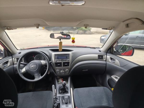 Sarkans Subaru Impreza 2008 Akmenė, ar dzinēja tilpumu 1.50 L un nobraukumu 419 tūkst. km par 1145 €, foto 7 vietnē AUTOMOTO.COM.LV