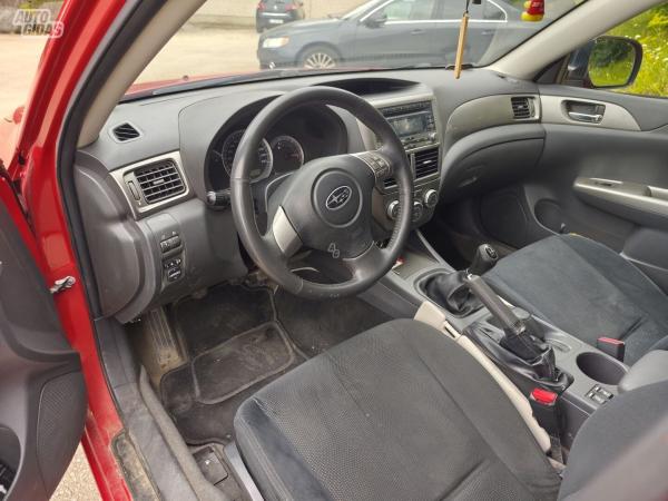 Sarkans Subaru Impreza 2008 Akmenė, ar dzinēja tilpumu 1.50 L un nobraukumu 419 tūkst. km par 1145 €, foto 8 vietnē AUTOMOTO.COM.LV