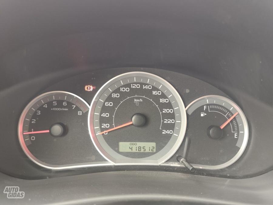Sarkans Subaru Impreza 2008 Akmenė, ar dzinēja tilpumu 1.50 L un nobraukumu 419 tūkst. km par 1145 €, foto 10 vietnē AUTOMOTO.COM.LV