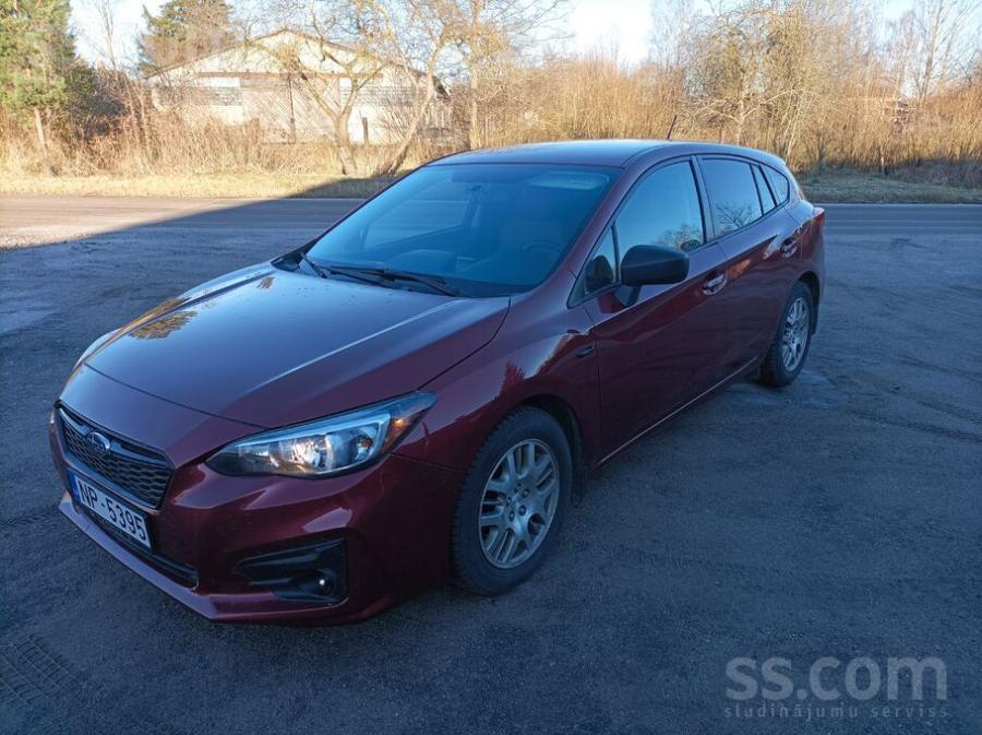 Sarkans Subaru Impreza 2017 Rīga, ar dzinēja tilpumu 2.00 L un nobraukumu 151 tūkst. km par 9850 €, foto 2 vietnē AUTOMOTO.COM.LV