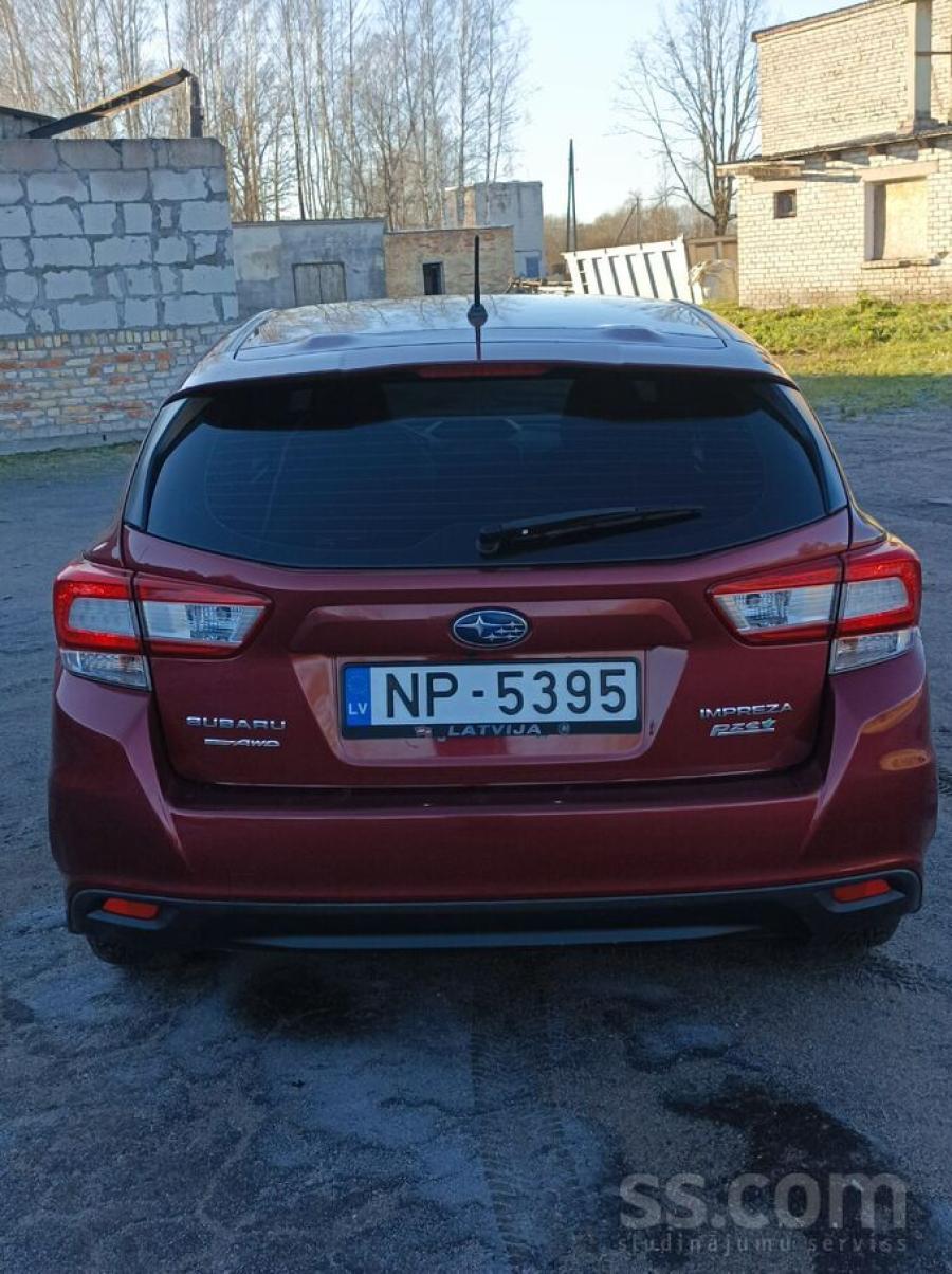 Sarkans Subaru Impreza 2017 Rīga, ar dzinēja tilpumu 2.00 L un nobraukumu 151 tūkst. km par 9850 €, foto 5 vietnē AUTOMOTO.COM.LV