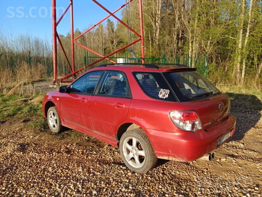 Sarkans Subaru Impreza 2007 Rīga, ar dzinēja tilpumu 2.00 L un nobraukumu 215 tūkst. km par 2600 €, foto 3 vietnē AUTOMOTO.COM.LV
