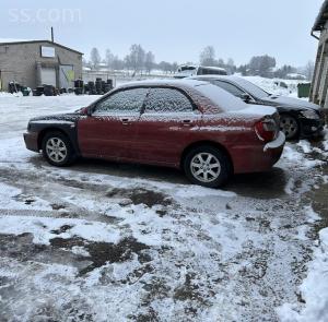 Красный Субару Импреза 2000 в Талси, объемом двигателя 2.00 л и пробегом 215 тыс. км за 1200 €, фото 2 на AUTOMOTO.COM.LV