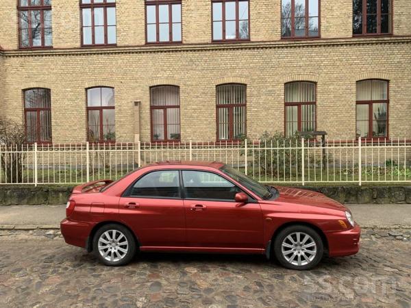 Red Subaru Impreza 2001 in Riga, with an engine capacity of 2.00 L and mileage of 277 thousand km for 3500 €, photo 5 on AUTOMOTO.COM.LV