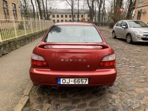 Red Subaru Impreza 2001 in Riga, with an engine capacity of 2.00 L and mileage of 277 thousand km for 3500 €, photo 7 on AUTOMOTO.COM.LV