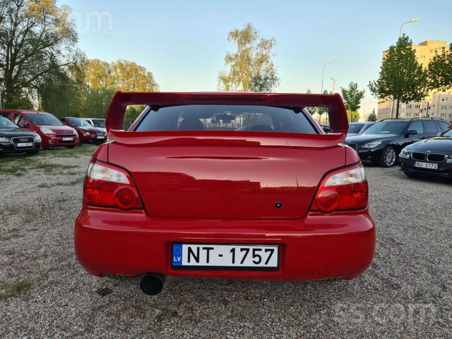 Sarkans Subaru Impreza 2003 Liepāja, ar dzinēja tilpumu 2.00 L un nobraukumu 165 tūkst. km par 7900 €, foto 4 vietnē AUTOMOTO.COM.LV