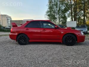 Sarkans Subaru Impreza 2003 Liepāja, ar dzinēja tilpumu 2.00 L un nobraukumu 165 tūkst. km par 7900 €, foto 6 vietnē AUTOMOTO.COM.LV