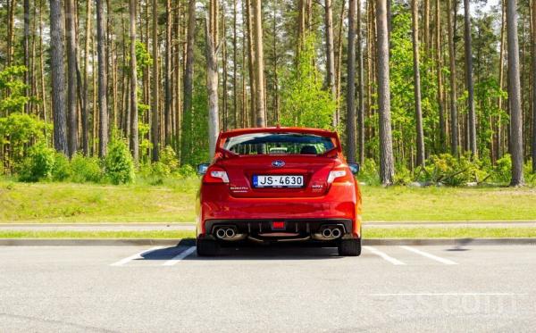 Red Subaru Impreza 2014 in Riga, with an engine capacity of 2.50 L and mileage of 103 thousand km for 22590 €, photo 6 on AUTOMOTO.COM.LV