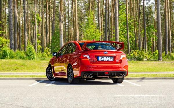 Red Subaru Impreza 2014 in Riga, with an engine capacity of 2.50 L and mileage of 103 thousand km for 22590 €, photo 7 on AUTOMOTO.COM.LV