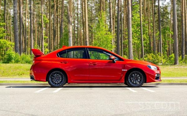 Red Subaru Impreza 2014 in Riga, with an engine capacity of 2.50 L and mileage of 103 thousand km for 22590 €, photo 8 on AUTOMOTO.COM.LV
