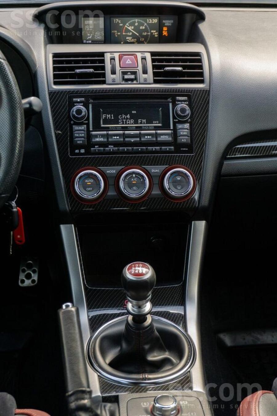 Sarkans Subaru Impreza 2014 Rīga, ar dzinēja tilpumu 2.50 L un nobraukumu 103 tūkst. km par 19190 €, foto 13 vietnē AUTOMOTO.COM.LV
