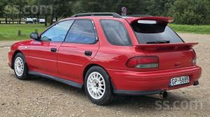Sarkans Subaru Impreza 1996 Rīga, ar dzinēja tilpumu 2.00 L un nobraukumu 345 tūkst. km par 8000 €, foto 4 vietnē AUTOMOTO.COM.LV
