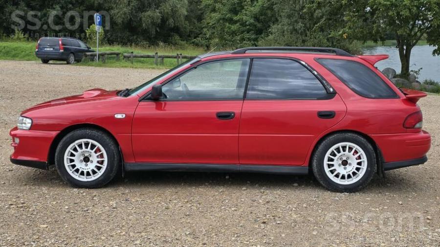 Sarkans Subaru Impreza 1996 Rīga, ar dzinēja tilpumu 2.00 L un nobraukumu 345 tūkst. km par 8000 €, foto 6 vietnē AUTOMOTO.COM.LV