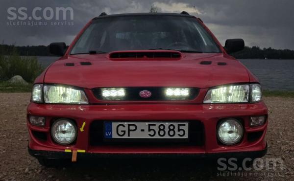 Sarkans Subaru Impreza 1996 Rīga, ar dzinēja tilpumu 2.00 L un nobraukumu 345 tūkst. km par 8000 €, foto 9 vietnē AUTOMOTO.COM.LV