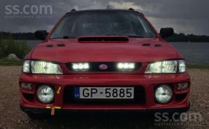 Sarkans Subaru Impreza 1996 Rīga, ar dzinēja tilpumu 2.00 L un nobraukumu 345 tūkst. km par 8000 €, foto 9 vietnē AUTOMOTO.COM.LV