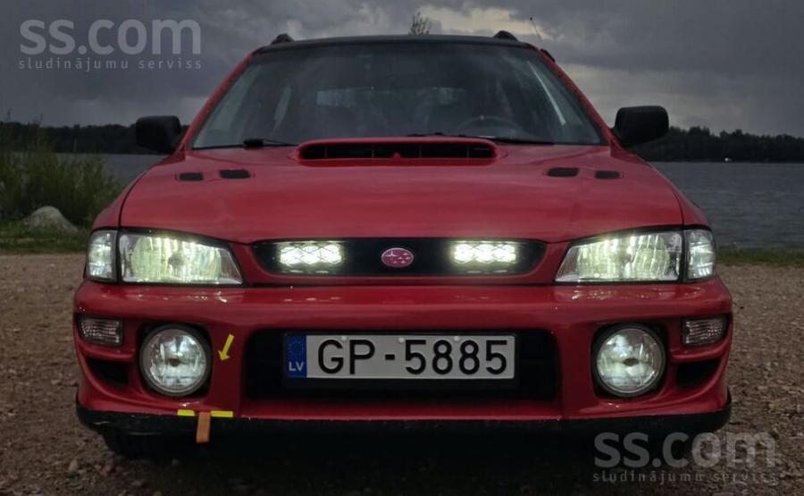 Sarkans Subaru Impreza 1996 Rīga, ar dzinēja tilpumu 2.00 L un nobraukumu 345 tūkst. km par 8000 €, foto 9 vietnē AUTOMOTO.COM.LV
