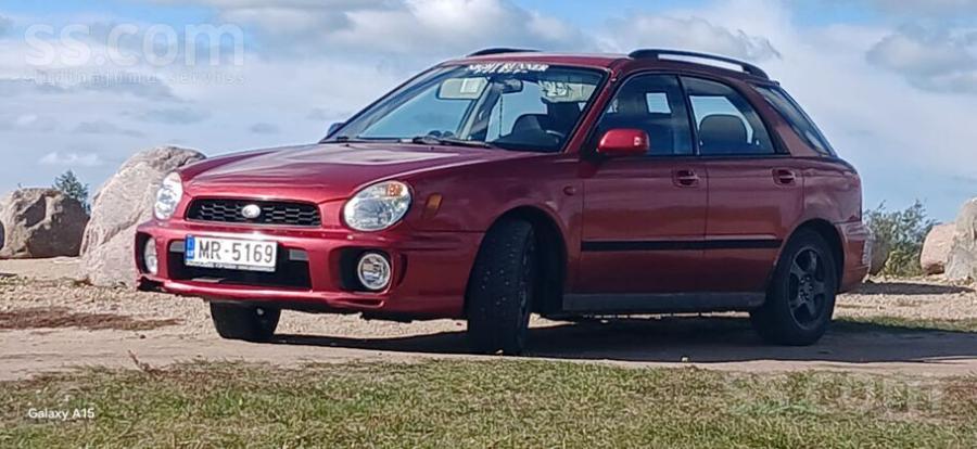 Sarkans Subaru Impreza 2002 Preiļi, ar dzinēja tilpumu 2.00 L un nobraukumu 356 tūkst. km par 400 €, foto 4 vietnē AUTOMOTO.COM.LV