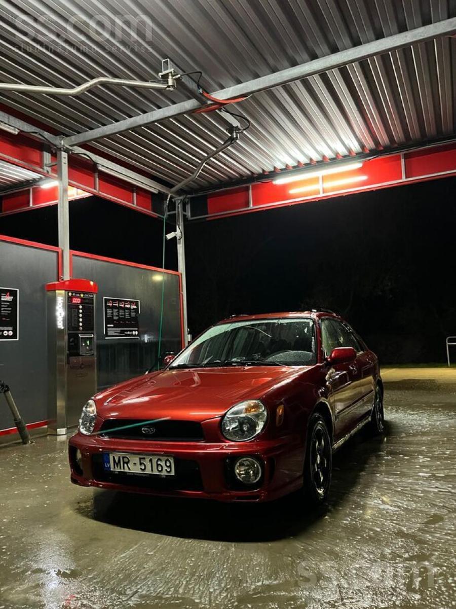 Sarkans Subaru Impreza 2002 Preiļi, ar dzinēja tilpumu 2.00 L un nobraukumu 356 tūkst. km par 400 €, foto 6 vietnē AUTOMOTO.COM.LV