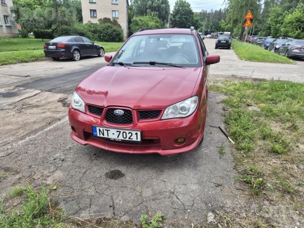 Sarkans Subaru Impreza 2007 Rīga, ar dzinēja tilpumu 2.00 L un nobraukumu 230 tūkst. km par 2100 €, foto 2 vietnē AUTOMOTO.COM.LV